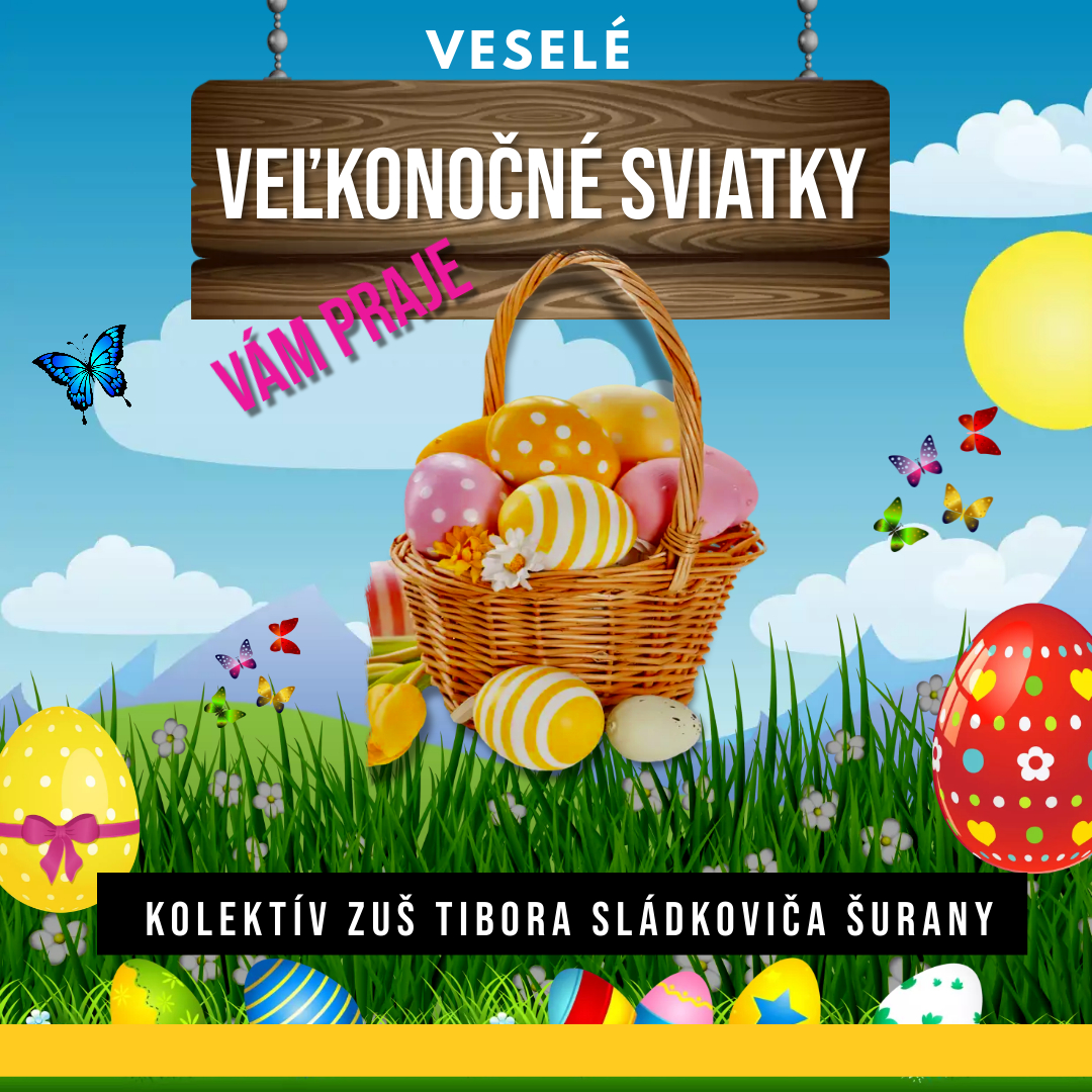 Želáme krásnu Veľkú noc - ZUŠ Šurany